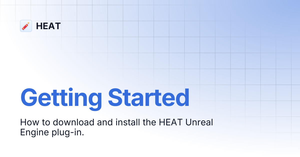 Getting Started | HEAT