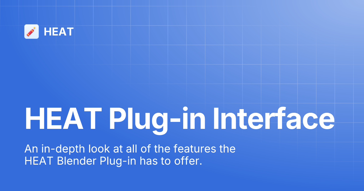 HEAT Plug-in Interface | HEAT