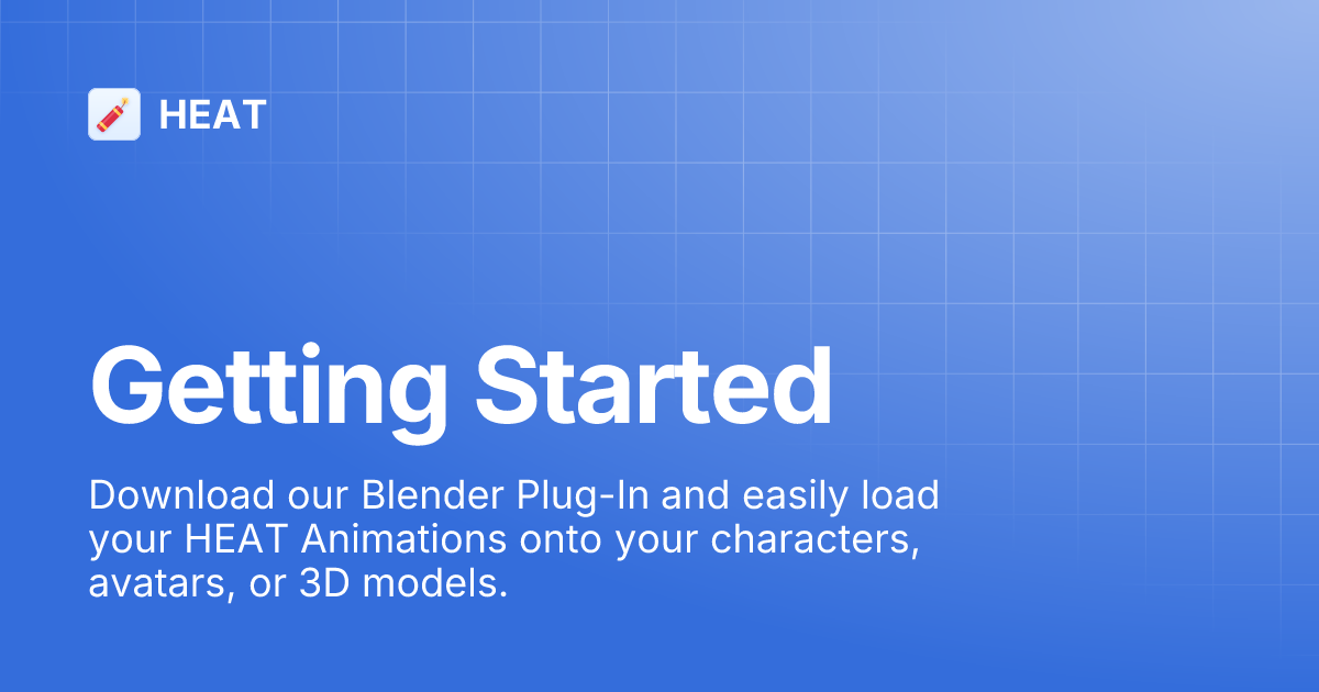 Getting Started | HEAT